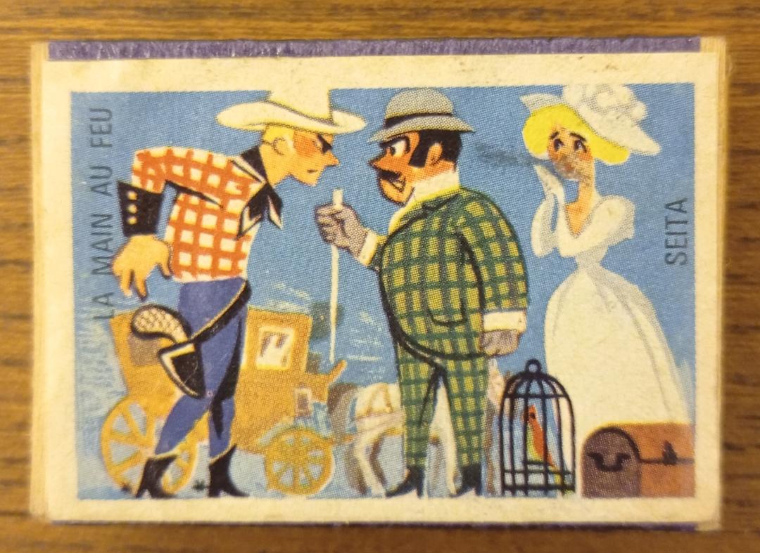 Humorous fire themed matchboxes - Matches Museum