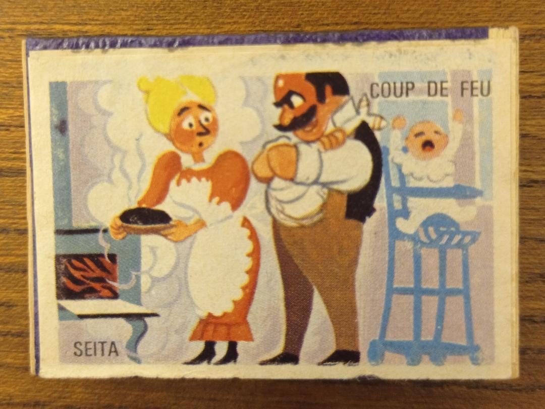 Humorous fire themed matchboxes - Matches Museum